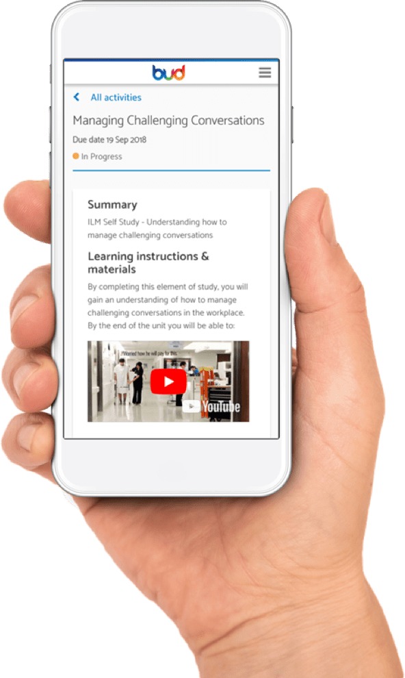 About us - Two decades of training & development experience | Bud